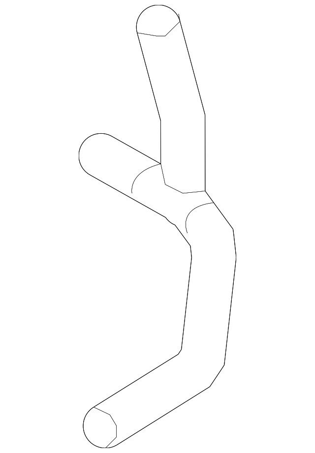 2007-2010 Volkswagen Touareg Connector Hose 7L0-121-156-A | QuirkParts