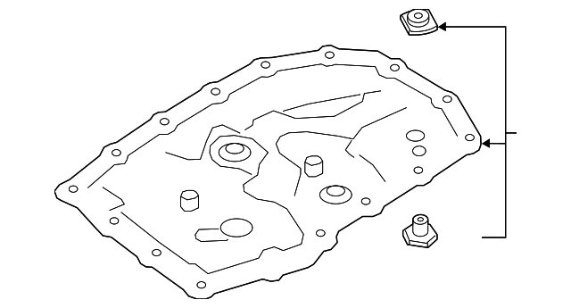 Genuine Trans Pan for 2020-2022 Hyundai | Part# 48280-2H000 | Hyundai ...