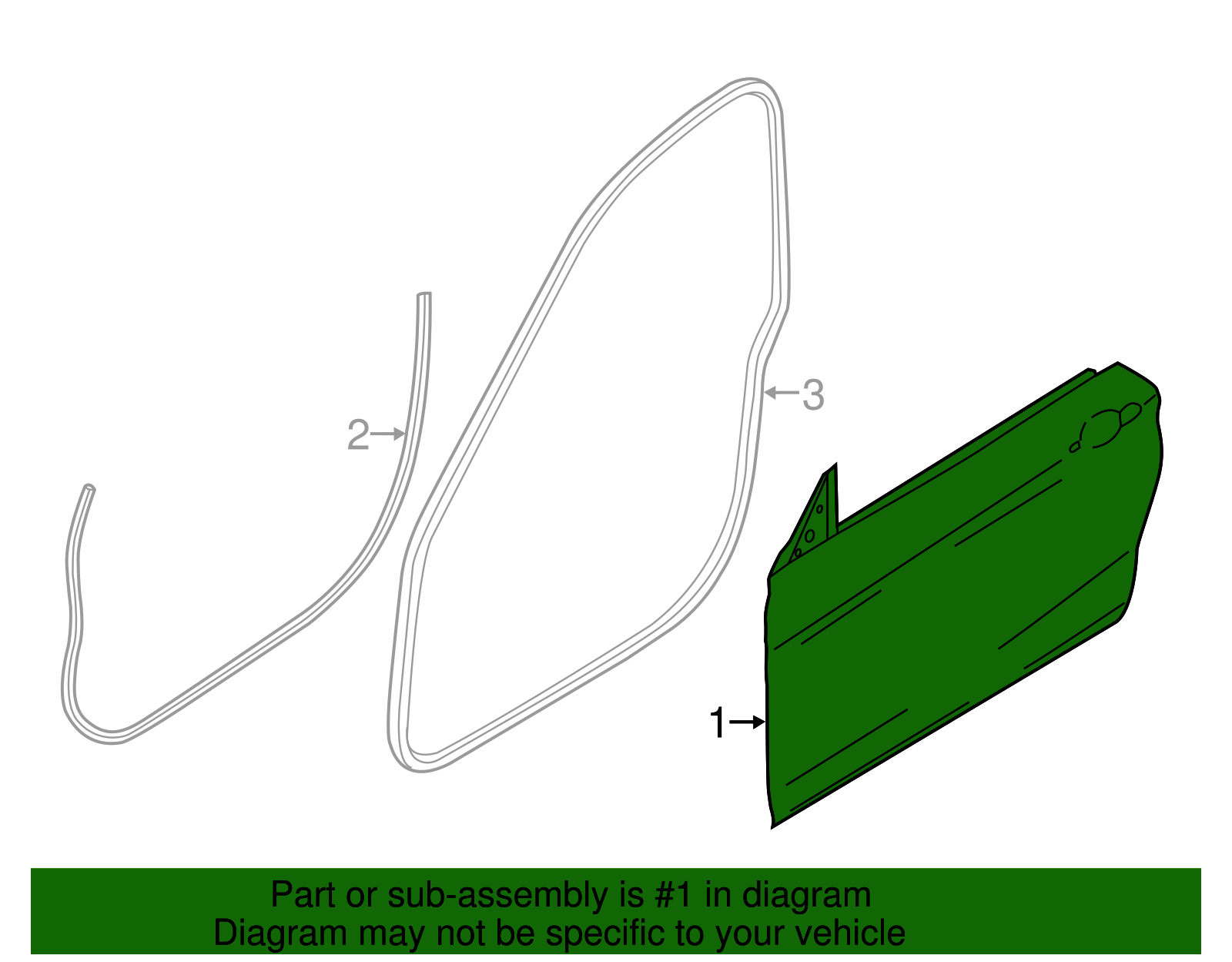 Genuine BMW 41-52-5-A43-C88 | Door Shell | FREE Shipping on Most Orders ...