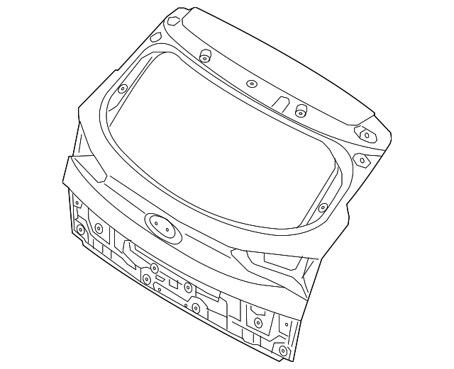 2019-2021 Hyundai Tucson Lift Gate 73700-D3540 | OEM Parts Online
