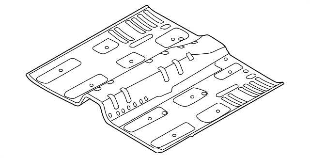 65110-3R000 - Floor Pan Assembly 2014-2016 Kia Cadenza | Kia.Parts Store