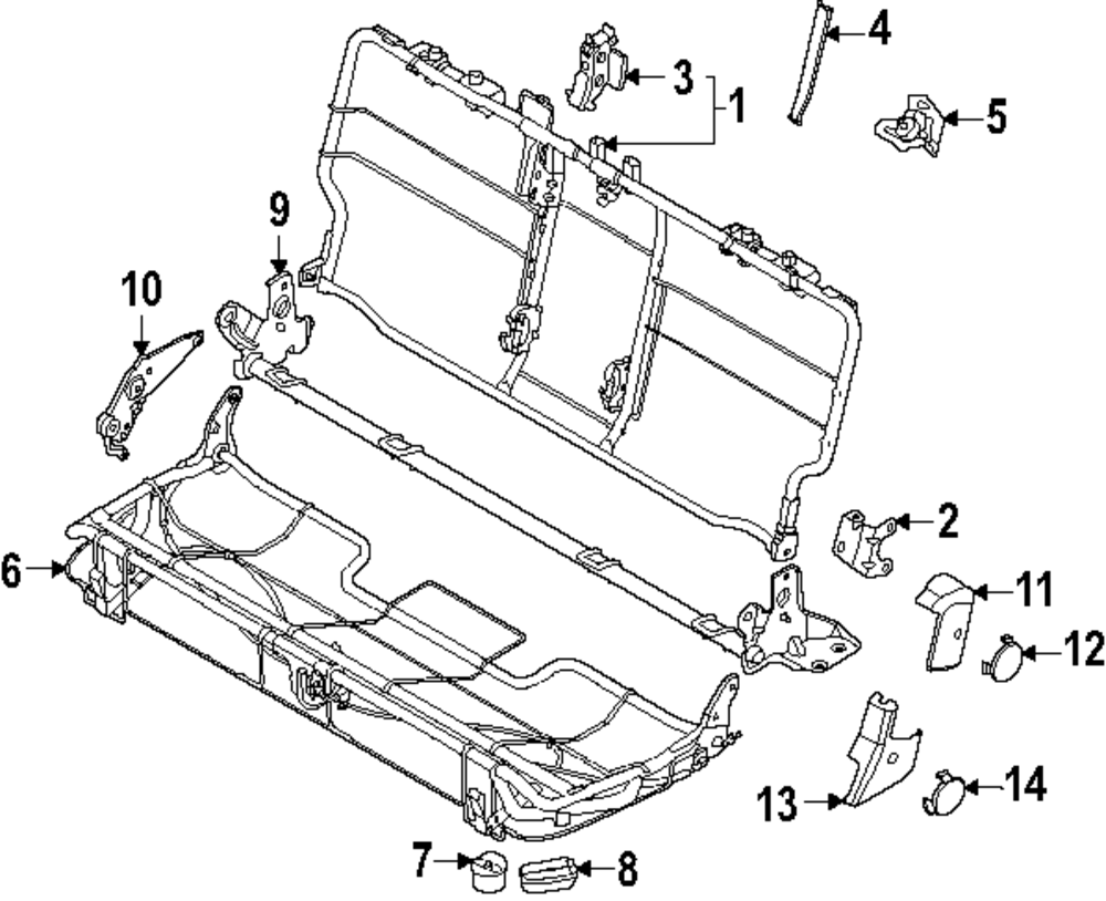 N1WZ-26600A96-A - 2024 Ford Ranger - Release Handle | My Ford Parts