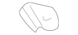 1998-2005 Volkswagen Beetle End Plate 1C0-809-655-A | vwpartscente