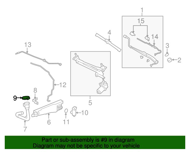 2008-2017 GM Windshield Washer Fluid Reservoir Cap 92191916 GM ...