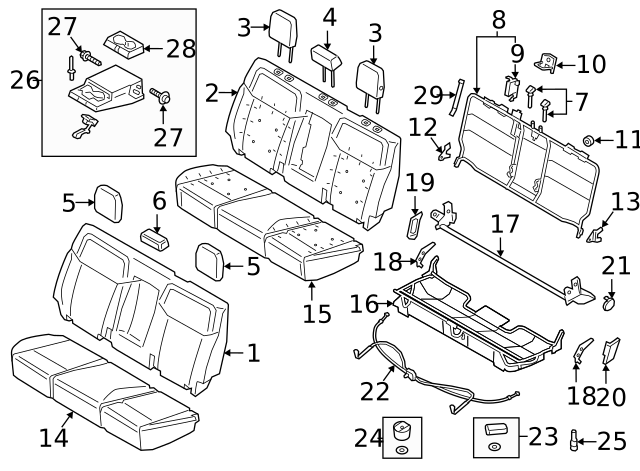 2019-2021 Ford Ranger Guide Pin KB3Z-0923-A | OEM Parts Online