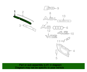 2008-2010 Audi Grip Handle 8E0-827-574-E-3FZ | OEM Parts Online