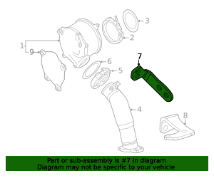 2020-2022 GM Exhaust Front Bracket 12662528 | TascaParts.com