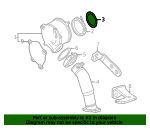 2017-2023 GM Catalytic Converter Gasket 12672821 | GMPartsDirect.com