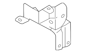 58960-2W800 - ABS Pump Assembly Bracket 2014-2015 Kia Sorento | Kia ...