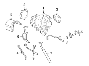 2007-2016 GM Engine Turbocharger 28289992 GM | GMPartsDirect.com