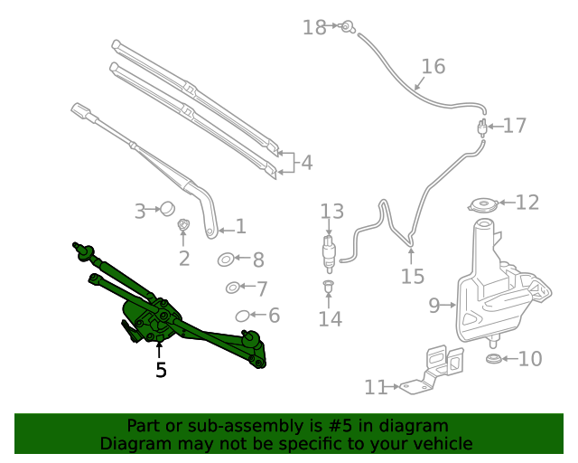9108200400 - Motor & Linkage 2019-2024 Mercedes-Benz | Mercedes-Benz ...