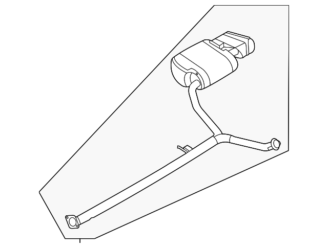 2021-2023 Hyundai Sonata Muffler & Pipe Assembly 28711-L0900 | Hyundai ...