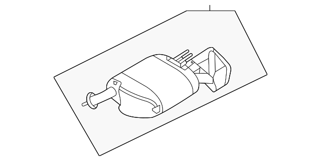 2021-2023 Hyundai Sonata Muffler & Pipe 28711-L0900 | OEM Parts Online