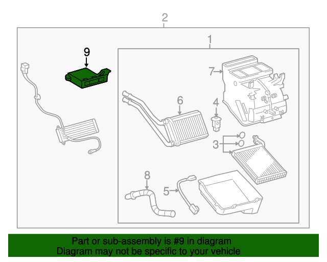 88650-0DA01 - HVAC Control Module 2017 Toyota Yaris | AutoNationParts.com