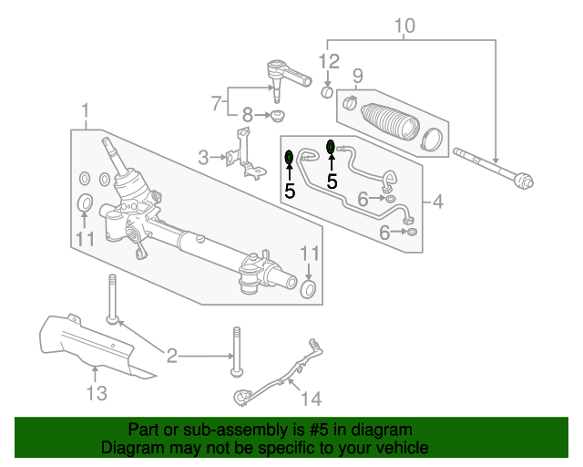 26081619 - OEM GM Pipe Kit Seal | GMPartsCenter.net