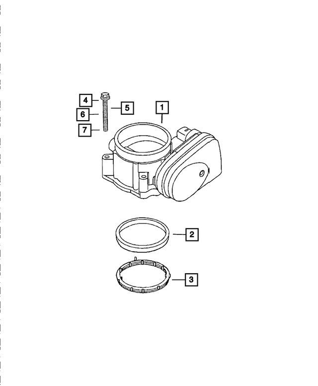 2005-2012 Mopar Throttle Body 53032801AC | Mopar eStore