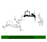 2015-2022 GM Front Driver Side Upper Suspension Control Arm 94772428 GM ...
