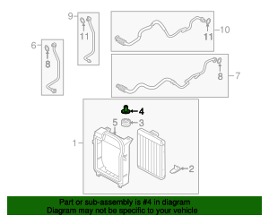 Genuine BMW 17-21-7-585-289 | Oil Cooler Assembly Sleeve | FREE ...