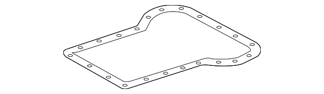 Genuine OEM Ford Part - Oil Pan Gasket 3C3Z-6710-BA | Genuine OEM Ford ...
