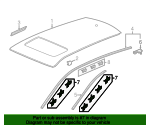 73155-T0A-003 - Clip B Windshield (Orange) - 2012-2016 Honda CR-V ...