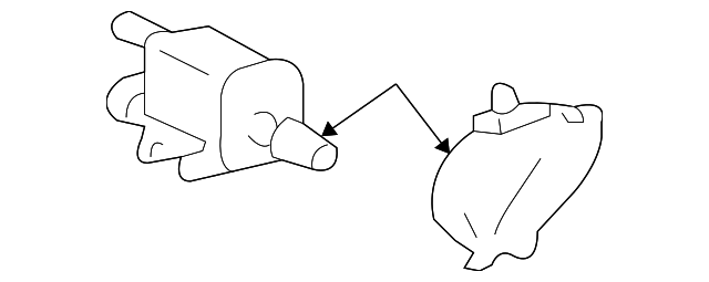 2004-2012 GM Vapor Canister Vent Solenoid 13575701 GM | GMPartsDirect.com