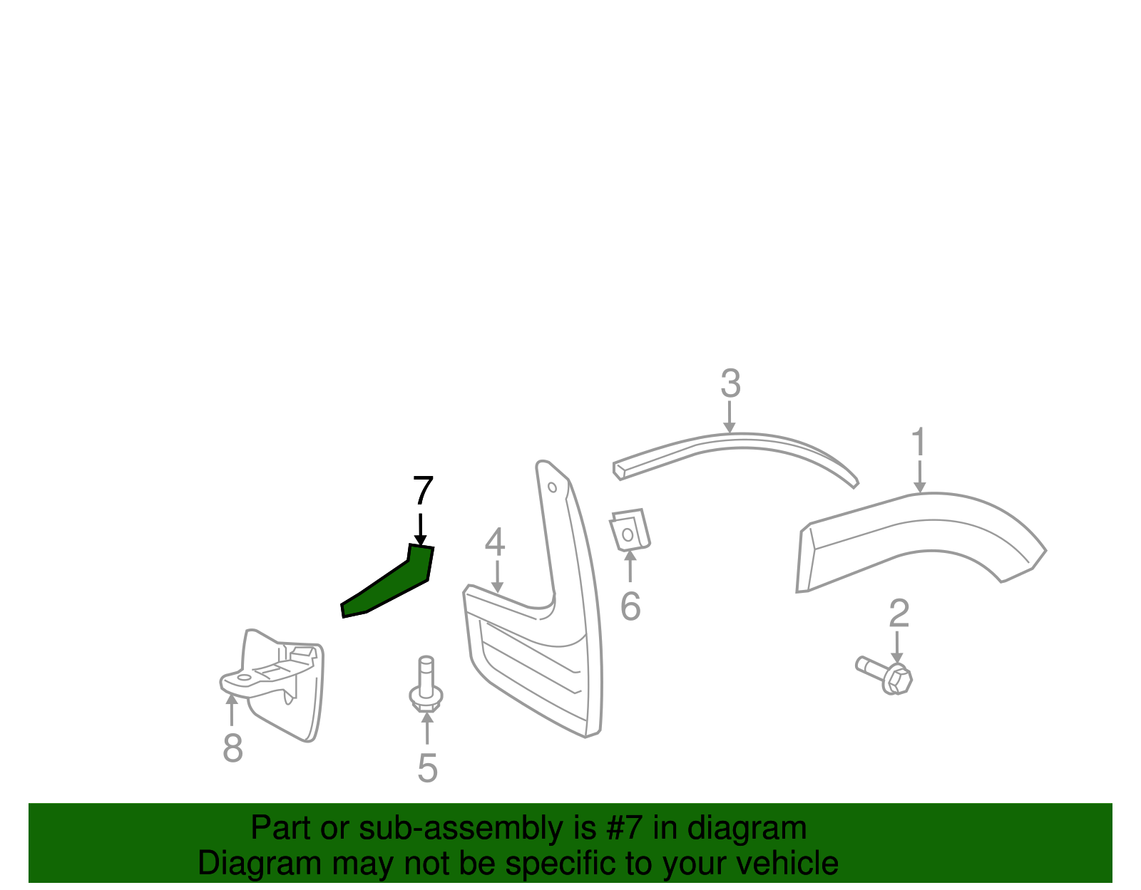 2006-2012 Toyota RAV4 Protect Strip 75999-0R010 | OEM Parts Online