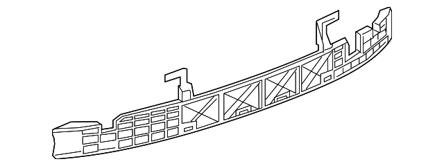 2016-2018 Buick Envision Rear Bumper Fascia Energy Absorber 22976850 ...