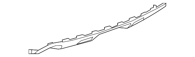 2016-2018 Buick Envision Rear Bumper Valance Panel 22905078 GM ...