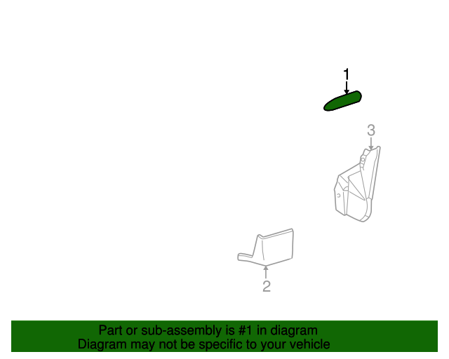 2003-2005 Hyundai Accent Lower Molding 87751-25700 | OEM Parts Online