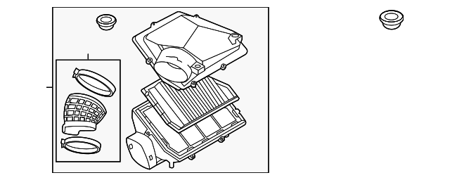 13718091491 - 2020 BMW Air Cleaner Assembly (13-71-8-091-491) | BMW of ...