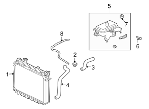 2003-2008 Isuzu Radiator Cap 8150429750 | Isuzu Parts Center