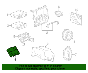 2016-2018 GM Module 84089011 | QuirkParts