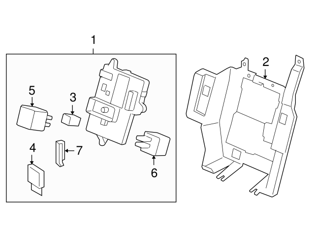 2007-2011 GM Body Control Module 20939593 | GM Parts Center