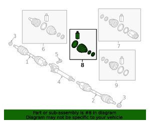 495A4-R0300 - Outer Boot 2022-2023 Kia Carnival | Kia.Parts Store