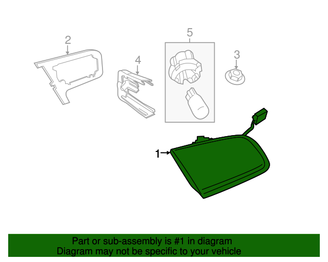 63-21-7-252-779 - Tail Light Assembly 2011-2013 BMW | AutoNationParts.com