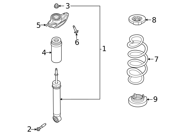 55020-6RR0E - Spring 2021-2024 Nissan Rogue | Nissan Parts ...