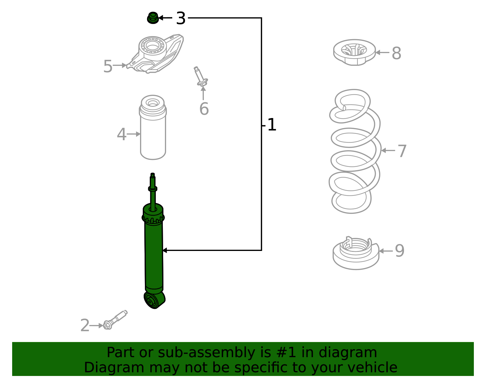E6210-6RZ0A - Suspension Shock Absorber 2025 Nissan Rogue | Nissan ...