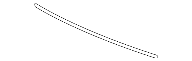 73125-TP6-A00 - Seal Front Windshield (Upper) - 2010-2015 Honda ...