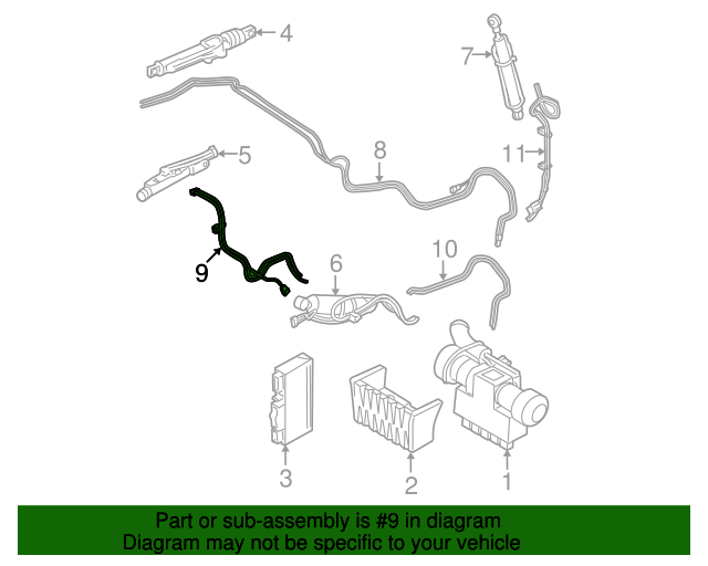 Genuine BMW 54-37-7-183-352 | Hose | FREE Shipping on Most Orders $499 ...