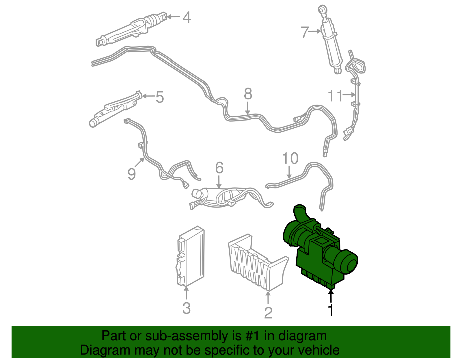 54-37-7-128-779 - Convertible Top Hydraulic Pump - 2007-2013 BMW | Buy ...