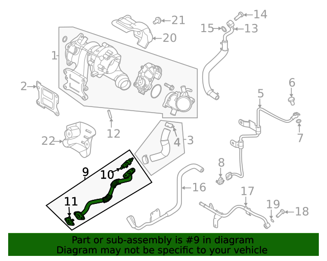 2021-2024 Kia Oil Return Tube 28248-2M800 | OEM Parts Online