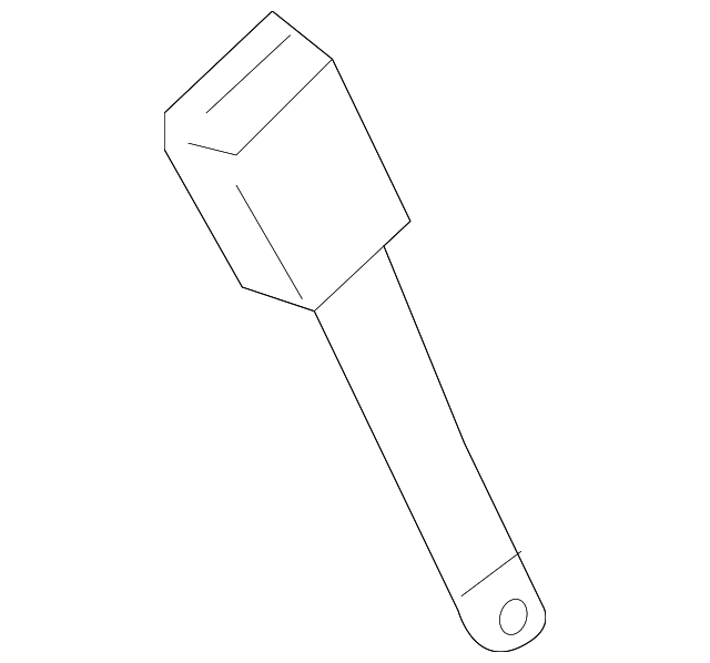 86843-6RR9A - 2021-2025 Nissan Rogue - Buckle | World OEM Parts Nissan