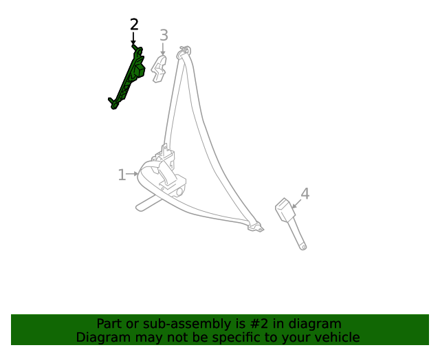 87824-6RR1A - Adjuster 2021-2024 Nissan Rogue | Nissan Parts ...