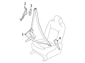 2021-2024 Nissan Rogue Adjuster 87824-6RR1A | Ziegler Nissan of Orland Park