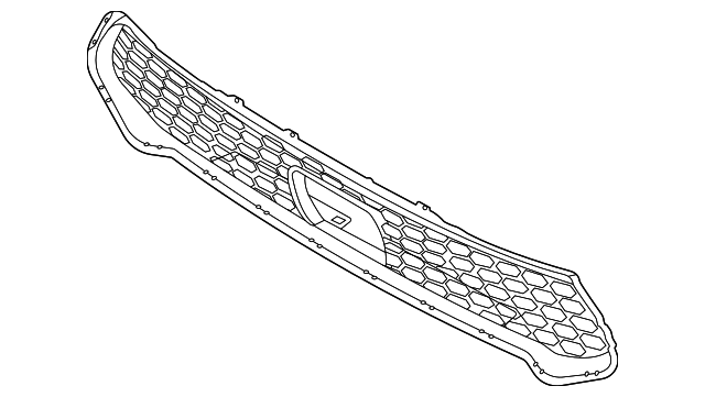 Genuine BMW 51-11-8-077-210 | Center Grille | FREE Shipping on Most ...