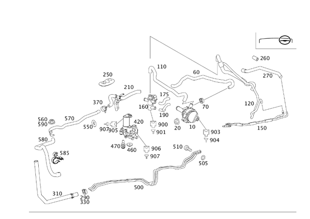 2007-2017 Mercedes-Benz Pump 221-835-00-64 | Mercedes-Benz Parts