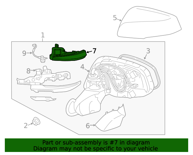 2016-2024 Toyota Signal Lamp 81740-58010 | OEM Parts Online