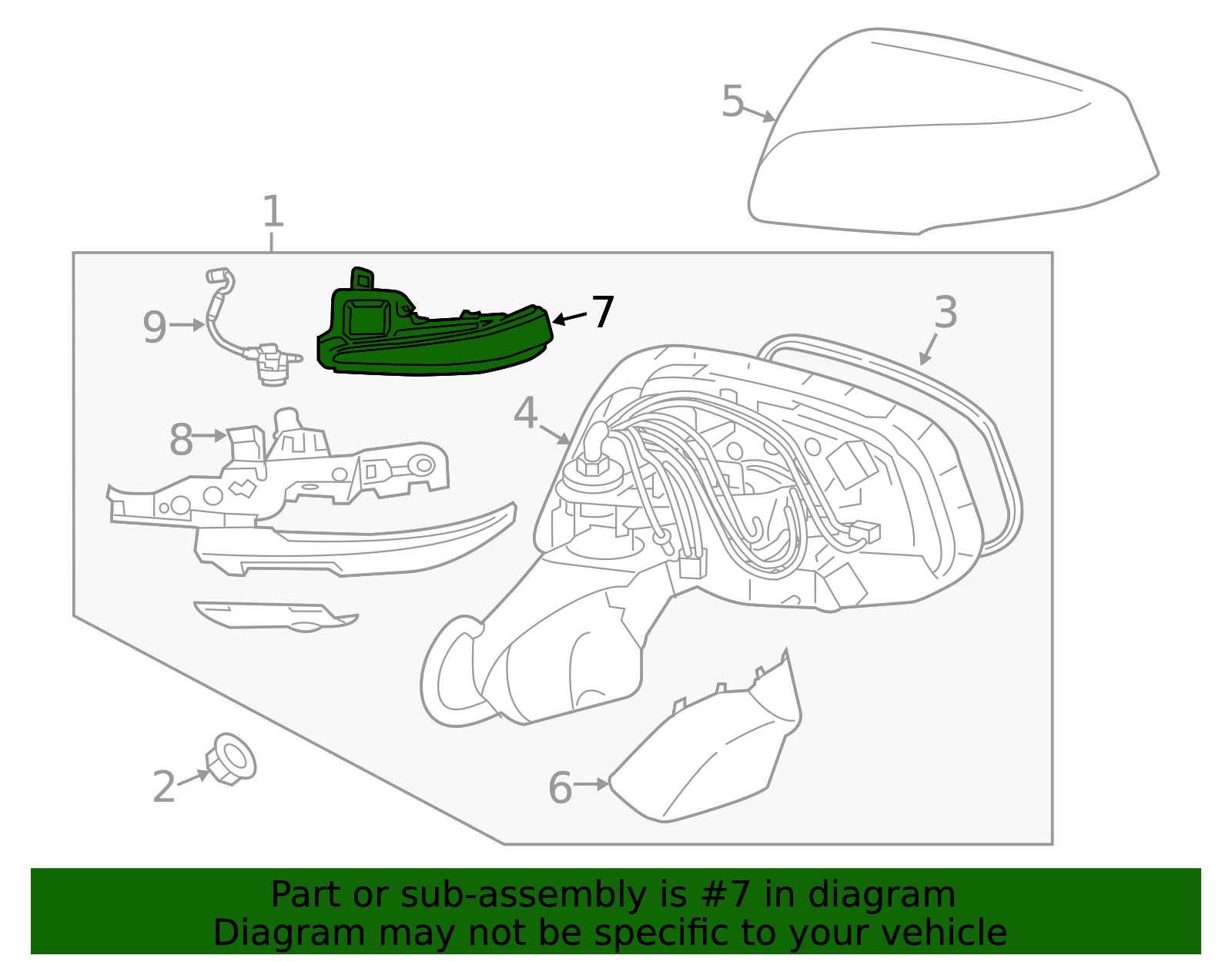 2016-2025 Toyota Signal Lamp 81740-58010 | Toyota Parts Center