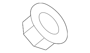 2013-2024 Toyota Mirror Assembly Nut 90182-A0027 | Toyota Parts Center