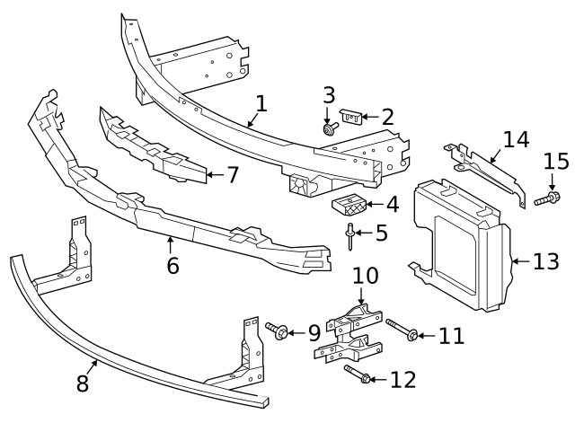 57142-WAA01 - Protect Plate Support - 2020-2023 Toyota GR Supra ...